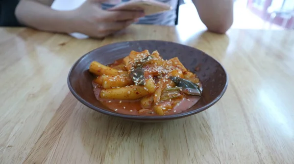 Korean food tteokbokki Stock Photos, Royalty Free Korean food ...