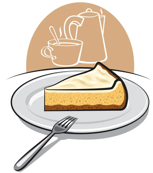 New york cheesecake Vector Art Stock Images | Depositphotos