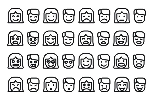 Male emoticons Vector Art Stock Images | Depositphotos