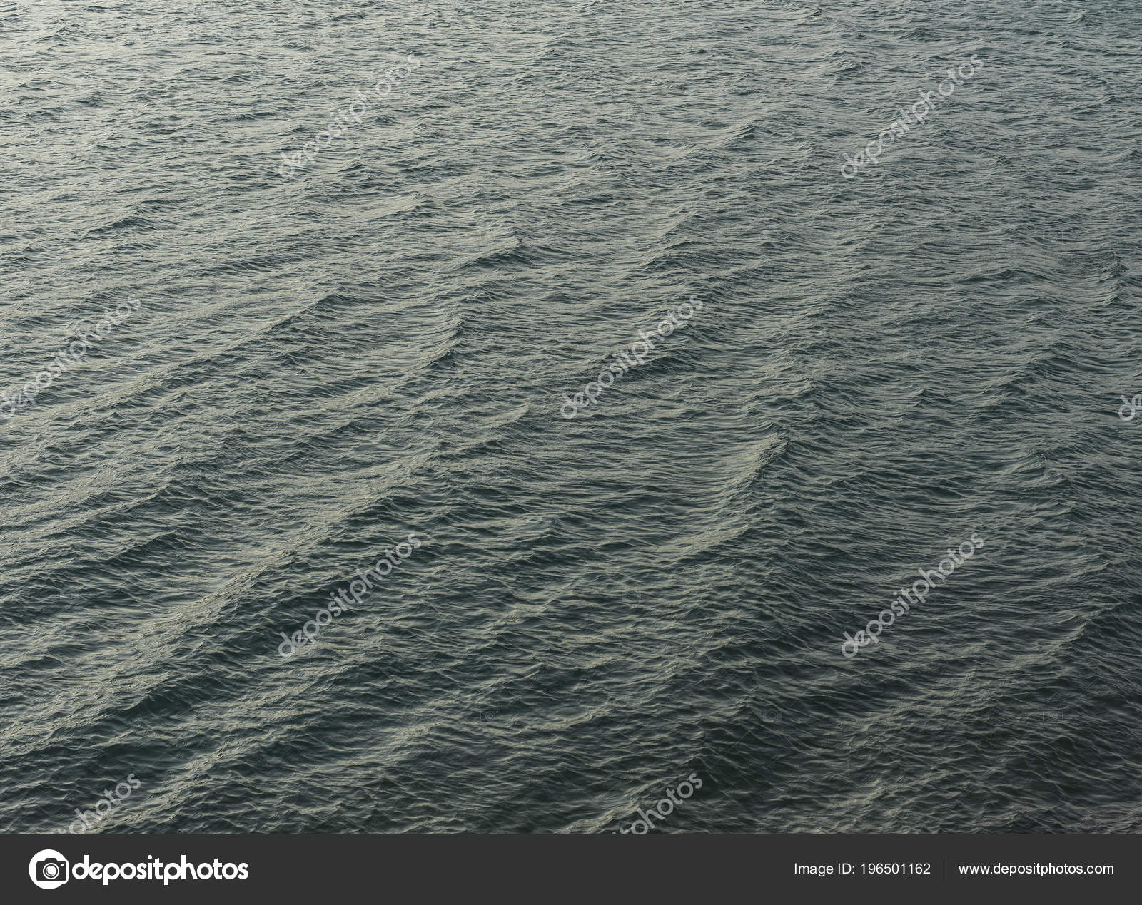 Lake Surface Waves Top View Nature Outdoors Concept — Stock Photo ...