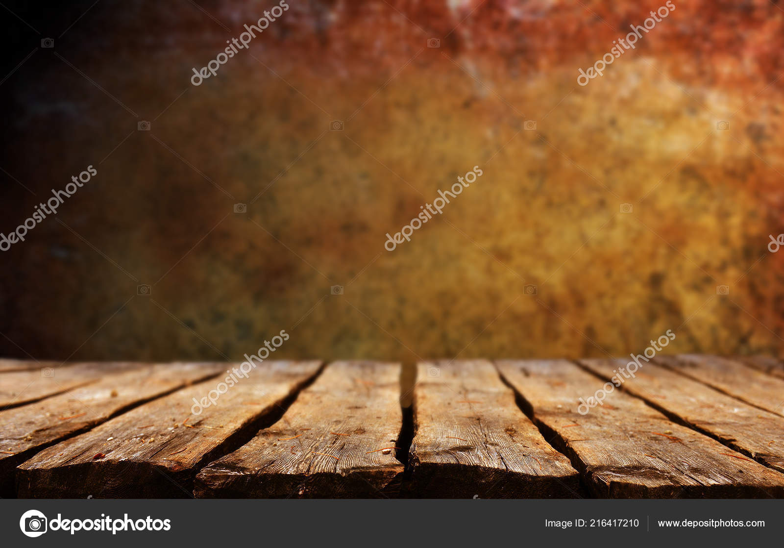 Empty Wooden Table Abstract Background — Stock Photo © kwasny222 #216417210