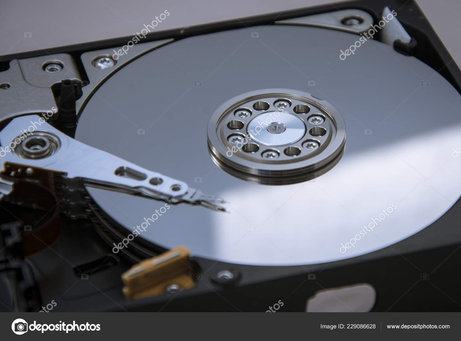 Computer Hard Disk Drive — Stock Photo © tbtb #229086628