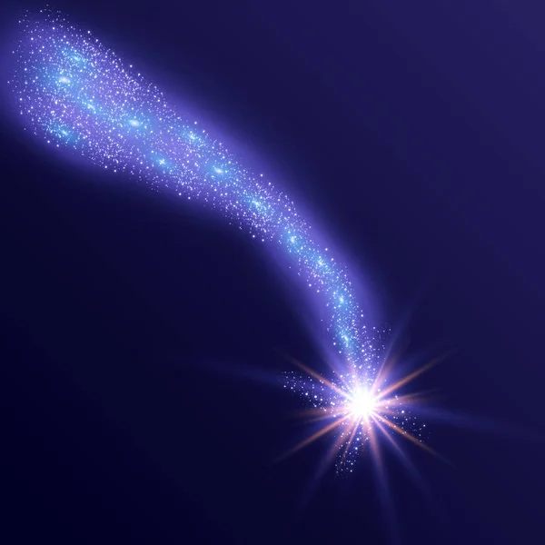 Stardust trail Vector Art Stock Images | Depositphotos