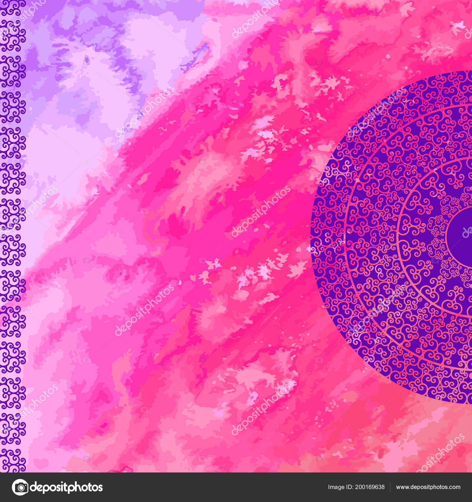 Henna Wallpaper Colorful