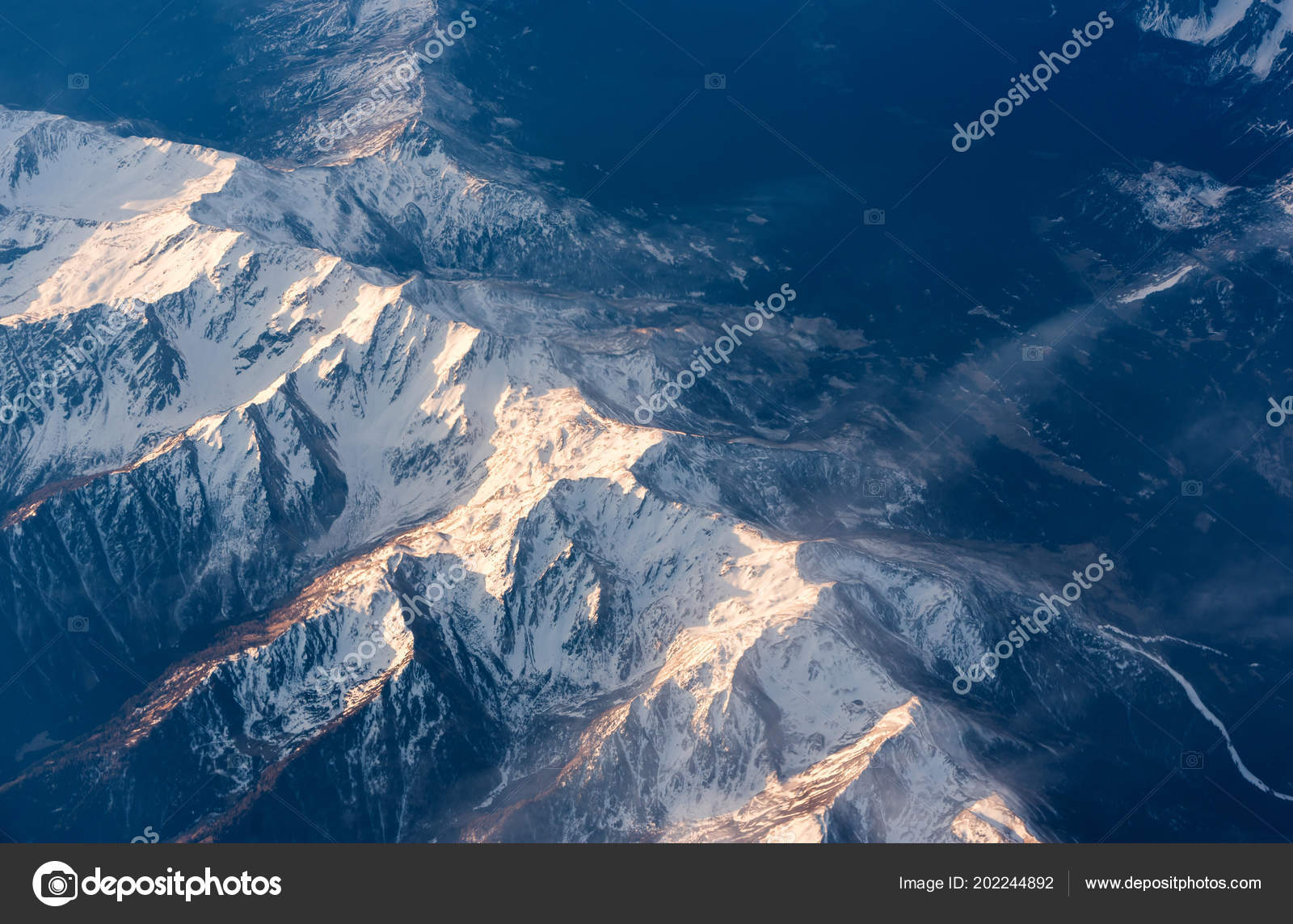 Mountains Spain Bird's Eye View Top View Stock Photo by ©ggfoto 202244892