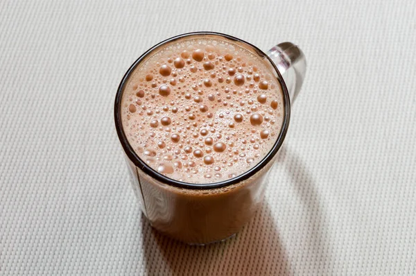 Teh Tarik Pulled Tea Famous Sweet Milk Tea Malaysia Bubble Stock Photo ...