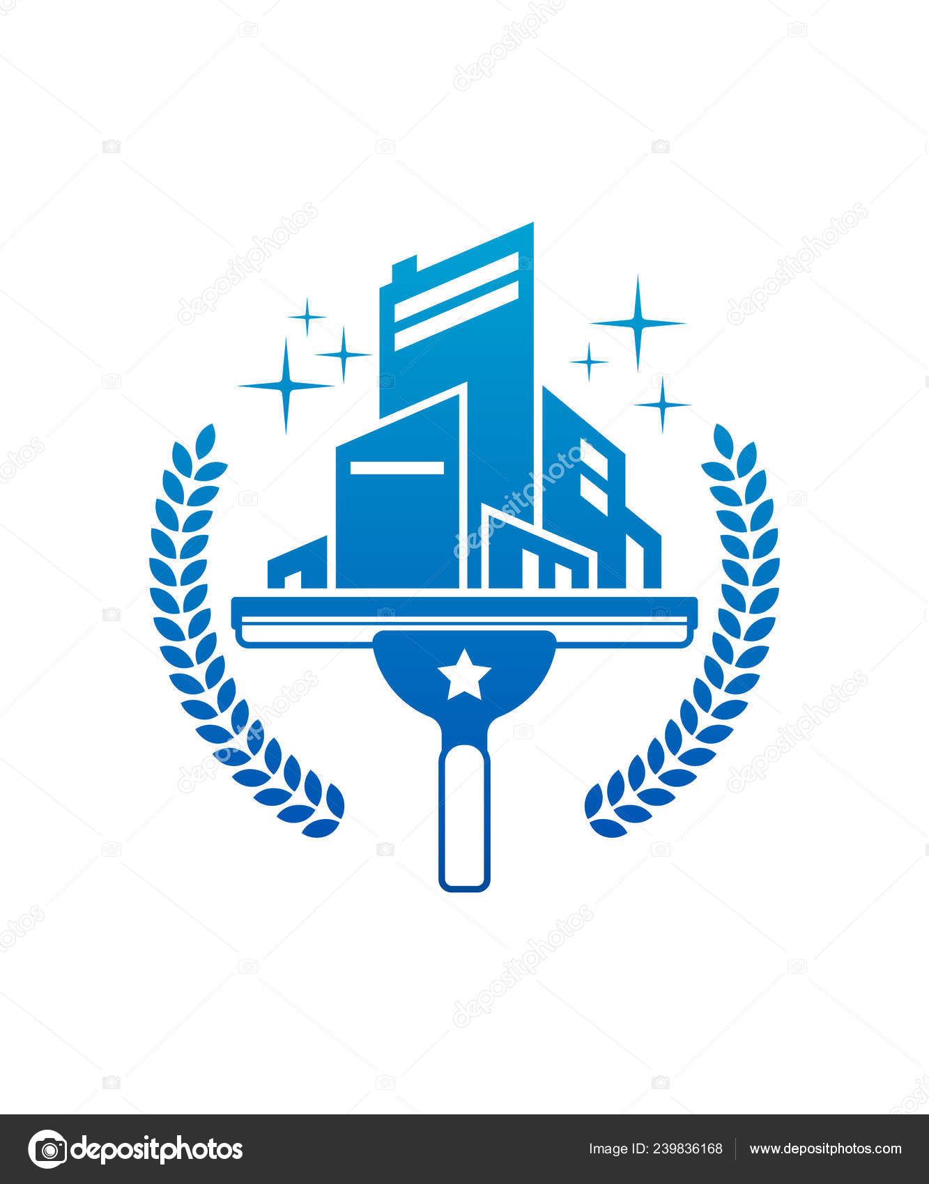 Window Washing Cleaning Logo Icon — Stock Vector © Mictoon #239836168