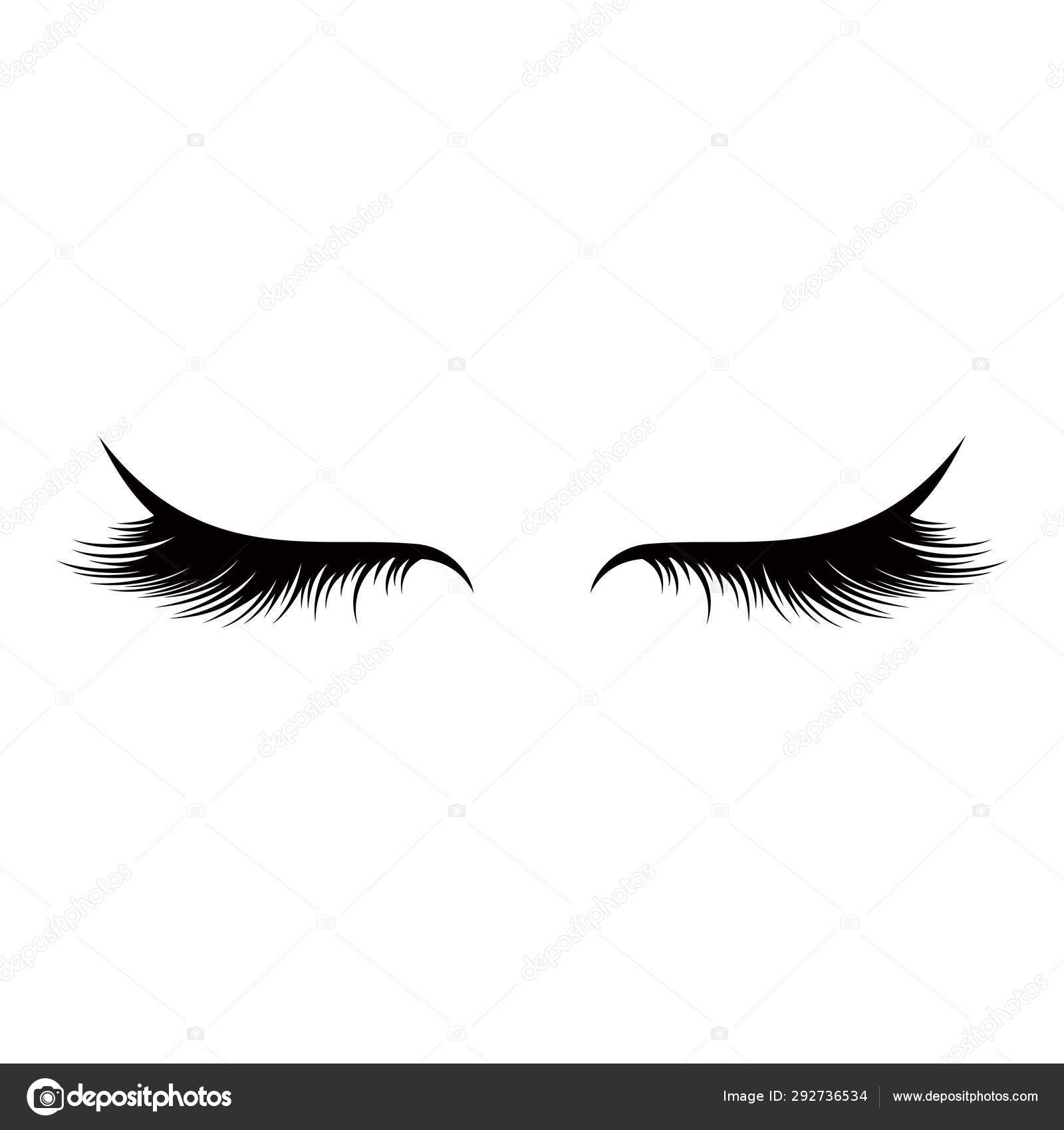 Vector eyelashes Stock Vector Image by ©gurZZZa #292736534