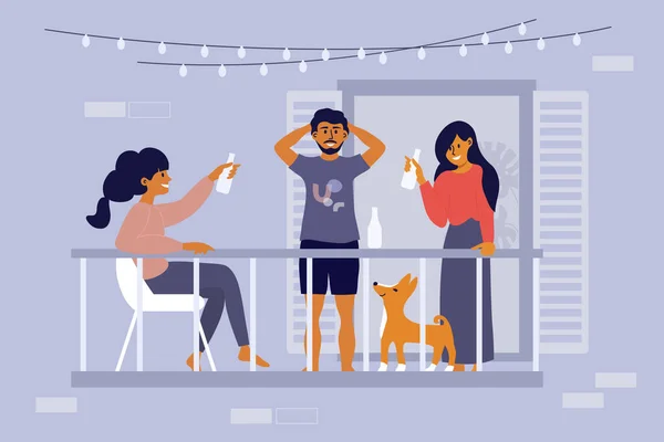 Guy Friends Hanging Out Clipart