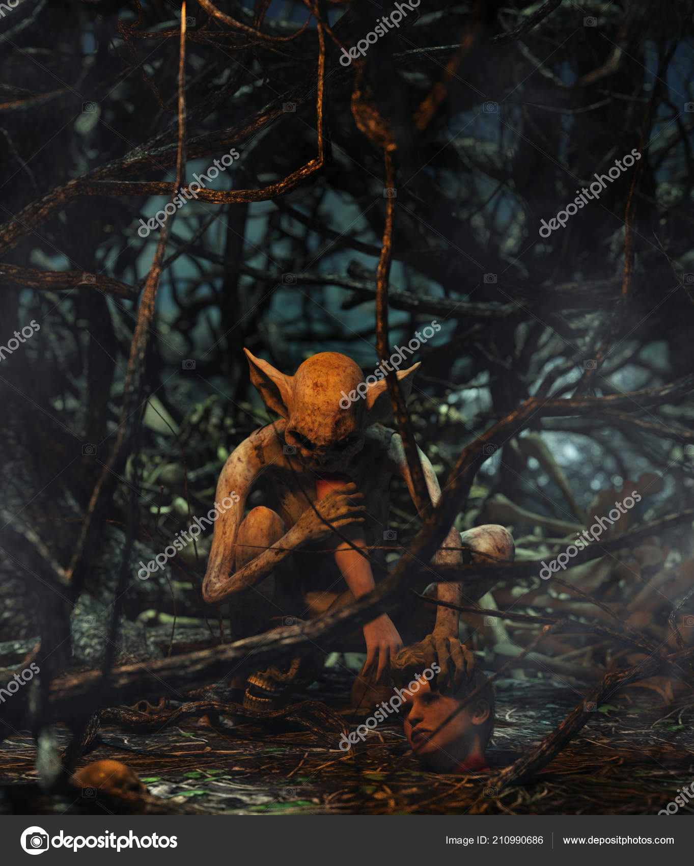 Scary Creatures In The Woods