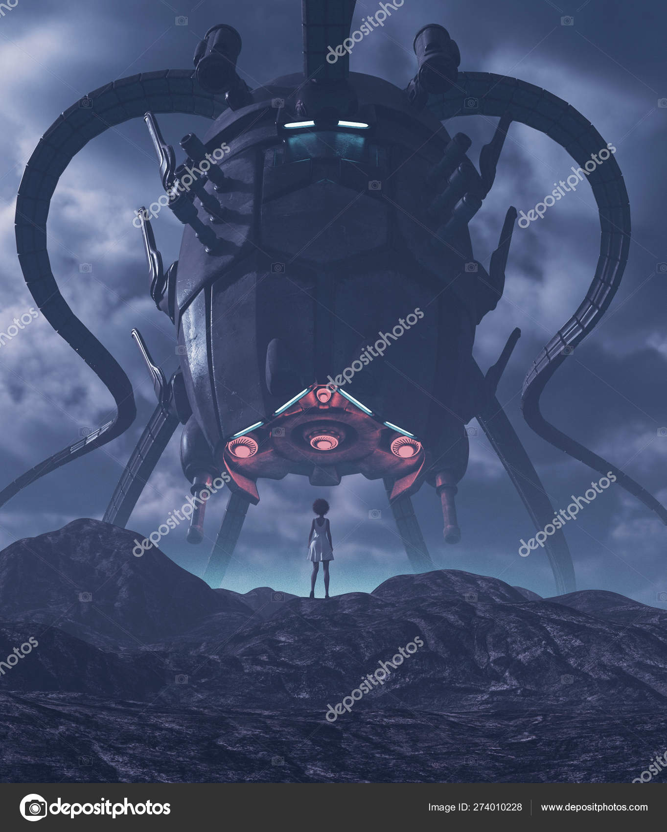Giant Alien Robot