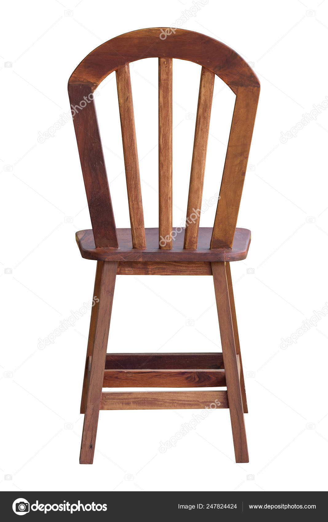 Wooden Chair Front View