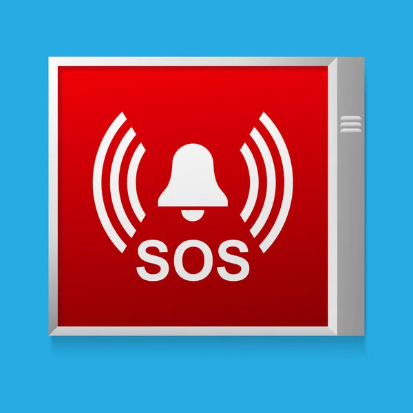 Icono sos Vektor Stok, Ilustrasi Icono sos Bebas Royalti | Depositphotos
