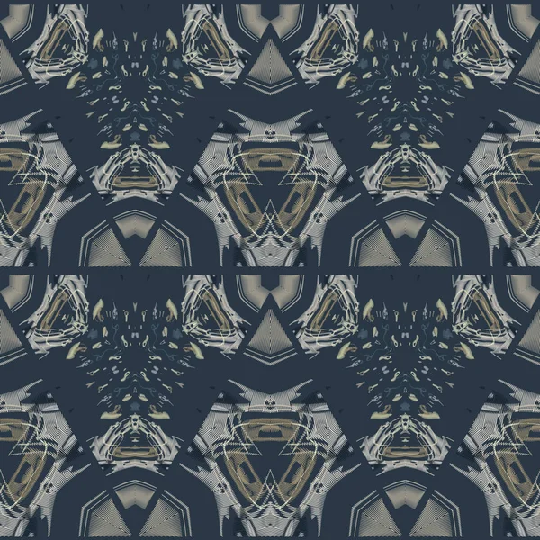 Biomorphic highly detailed seamless pattern — Stock Vector © lkeskinen0 ...