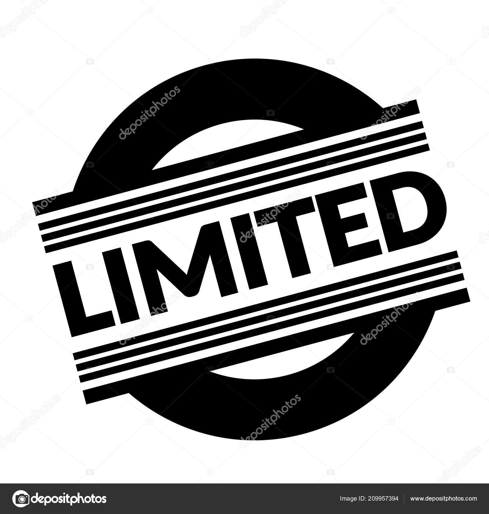 Limited stamp on white Stock Vector Image by ©lkeskinen0 #209957394