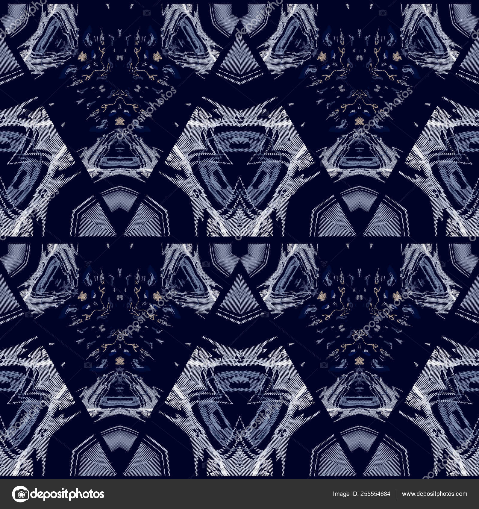 Biomorphic highly detailed seamless pattern — Stock Vector © lkeskinen0 ...