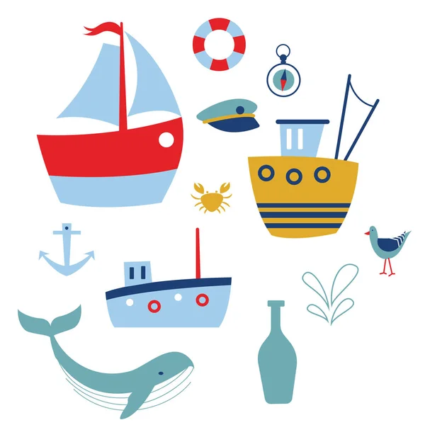 Cute Nautical Clip Art