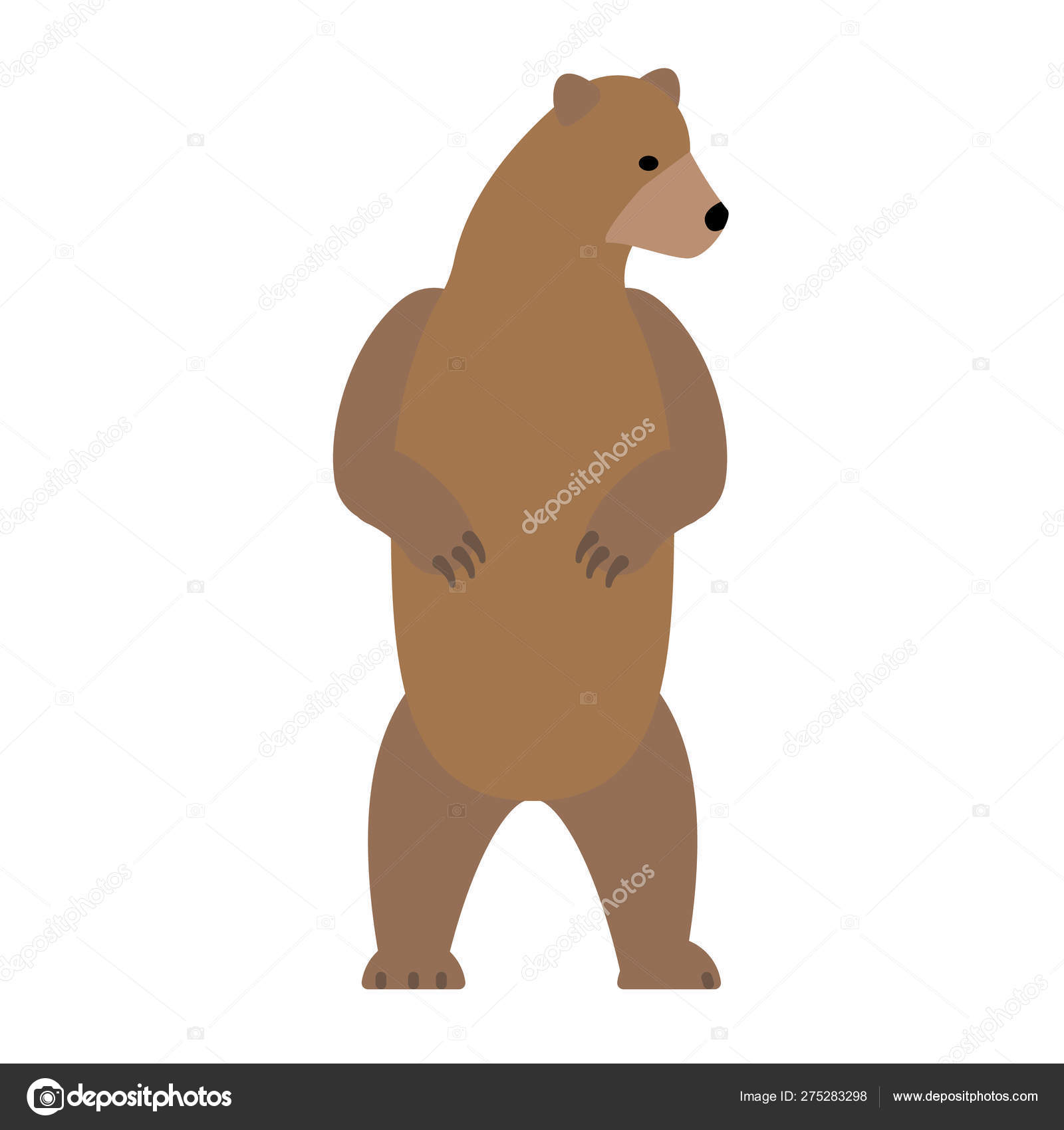 Standing Bear Illustration
