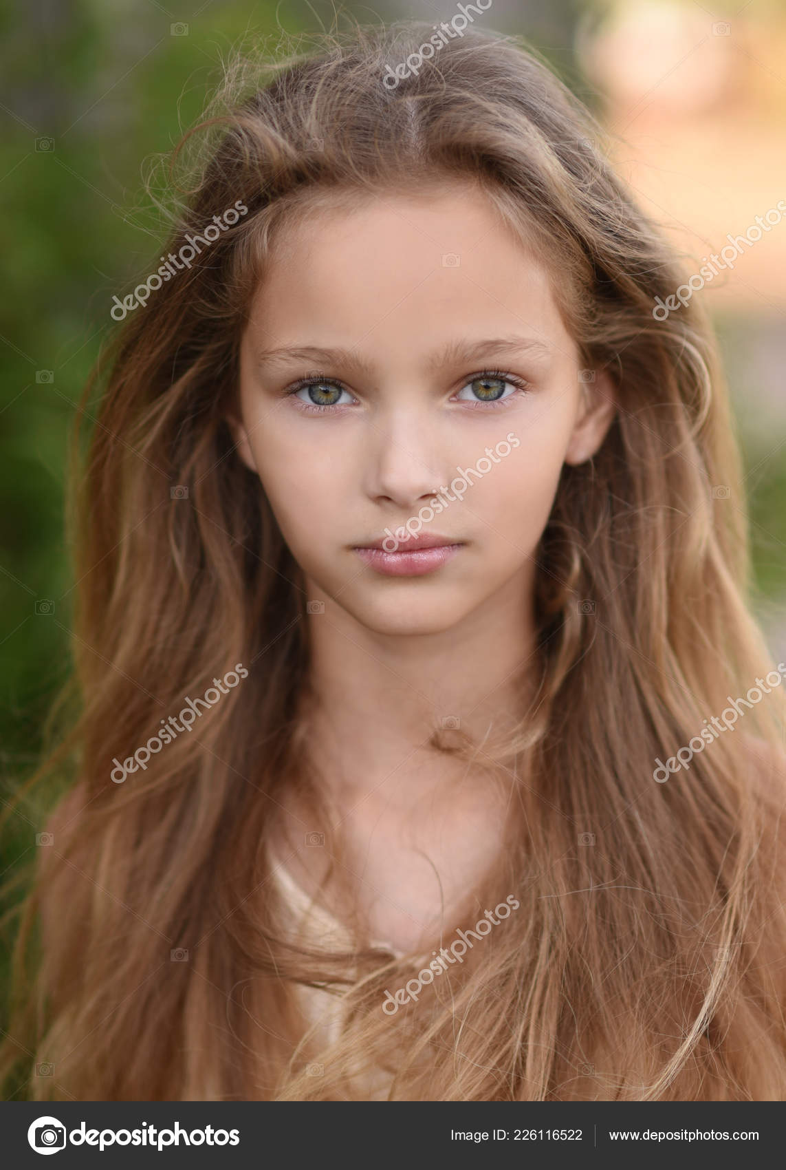 Portrait Little Girl Outdoors Summer Stock Photo by ©zagorodnaya 226116522 Portrait Little Girl Outdoors Summer Stock Photo by ©zagorodnaya 226116522