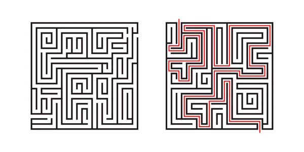Find the right way. Logical games. Maze Game. Tangled lines ⬇ Vector ... Find the right way. Logical games. Maze Game. Tangled lines ⬇ Vector ...
