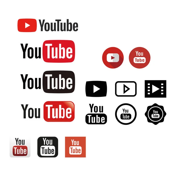 Youtube logo Vector Art Stock Images | Depositphotos