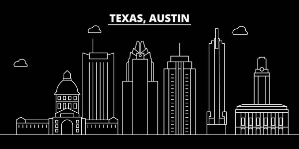 192 Austin skyline silhouette Vector Images, Austin skyline silhouette ...
