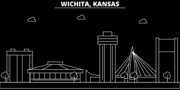 Wichita skyline Vector Art Stock Images | Depositphotos