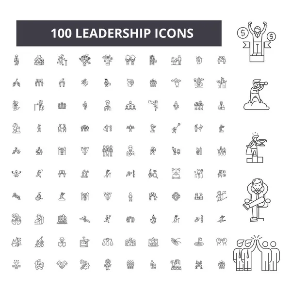 University editable line icons, 100 vector set, collection. University ...