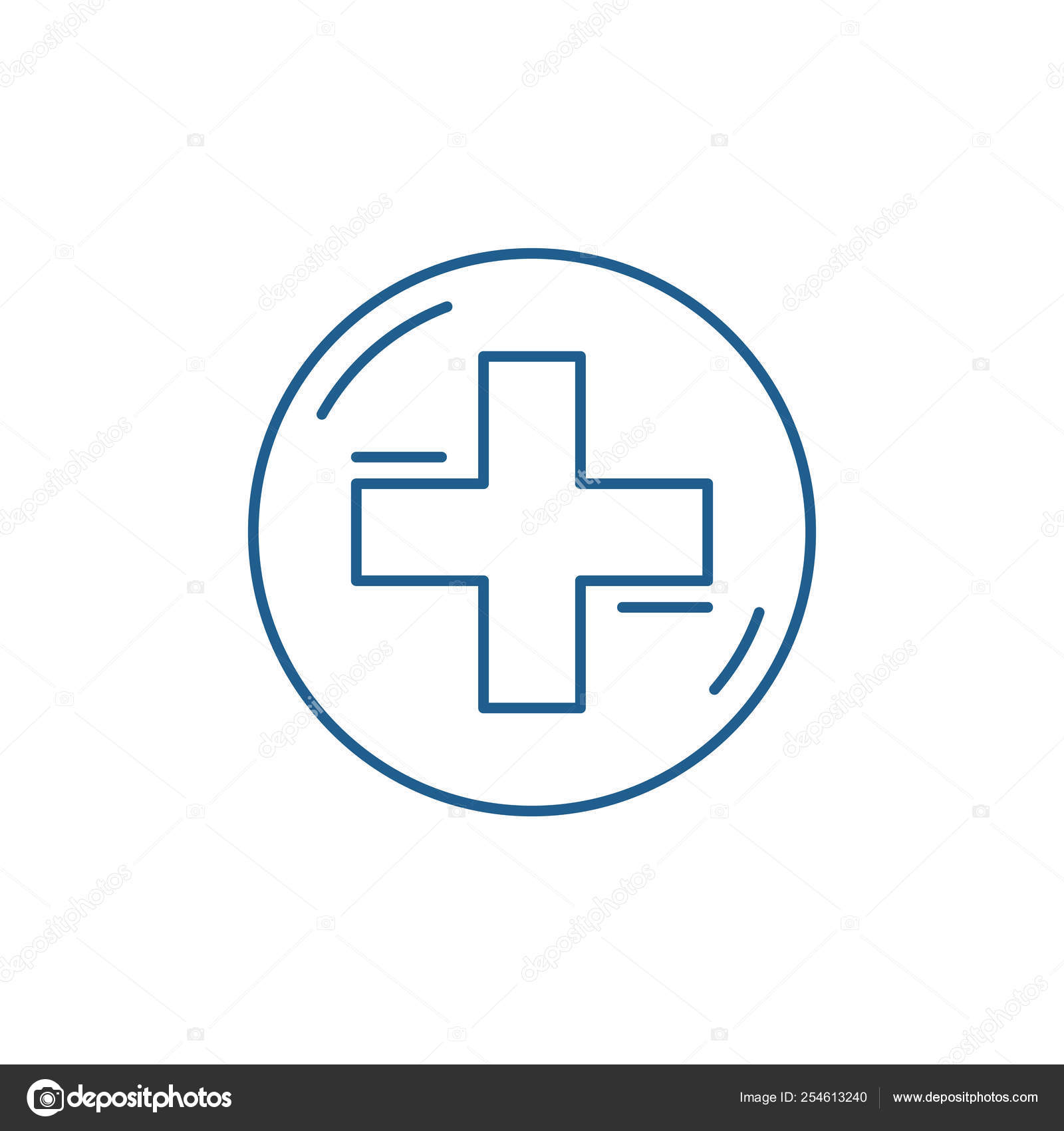 Hospital Cross Icon