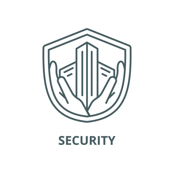 Security framework line icon concept. Security framework vector linear ... Security framework line icon concept. Security framework vector linear ...
