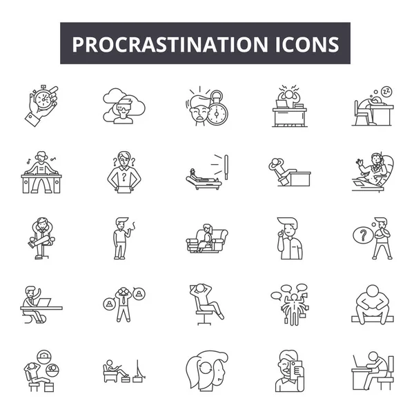 ᐈ Procrastination stock icon, Royalty Free procrastination icon vectors ...