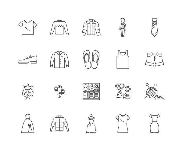 Boys collection line icons, signs set, vector. Boys collection outline ...