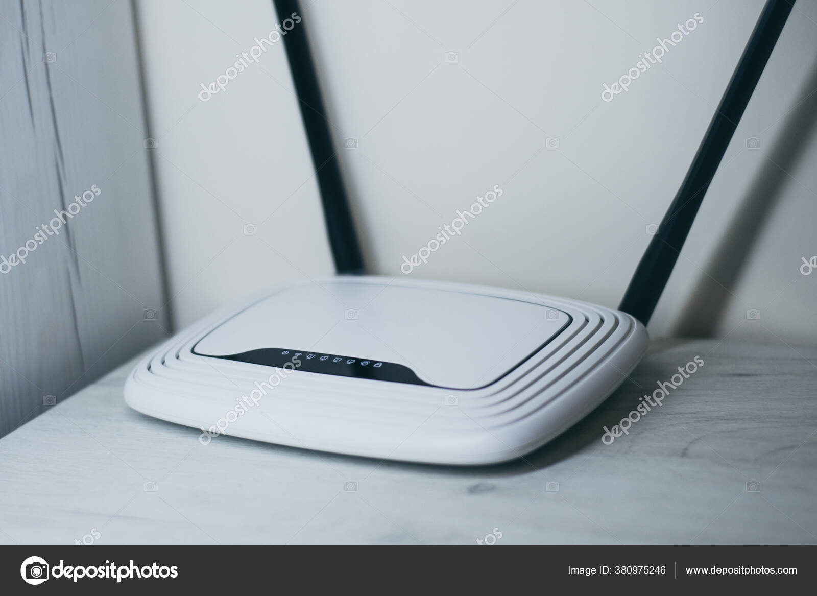 Photo Router Close Internet Web Concept — Stock Photo © Tilra #380975246