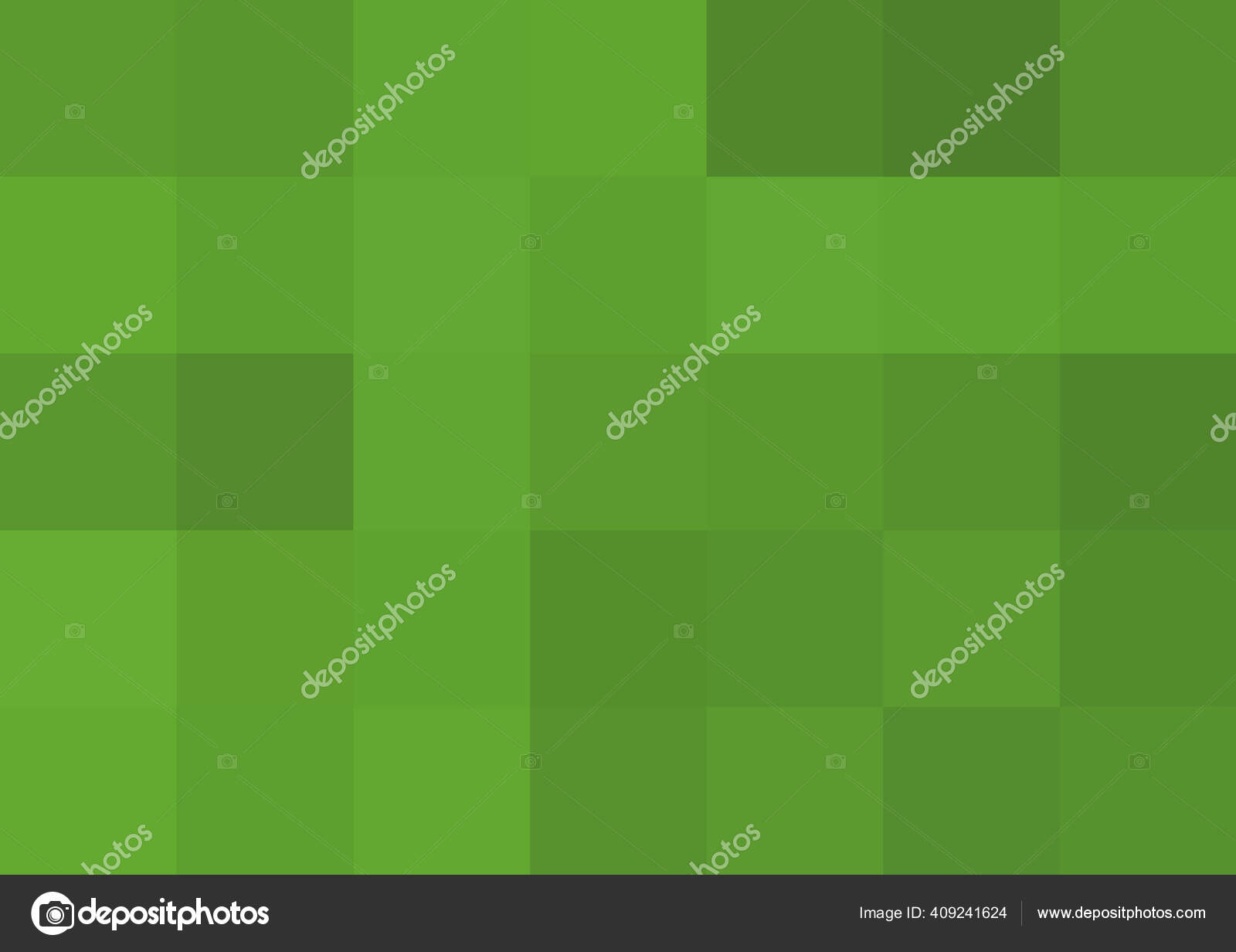 Abstract Decorative Background Big Green Color Square Pixels — Stock ...