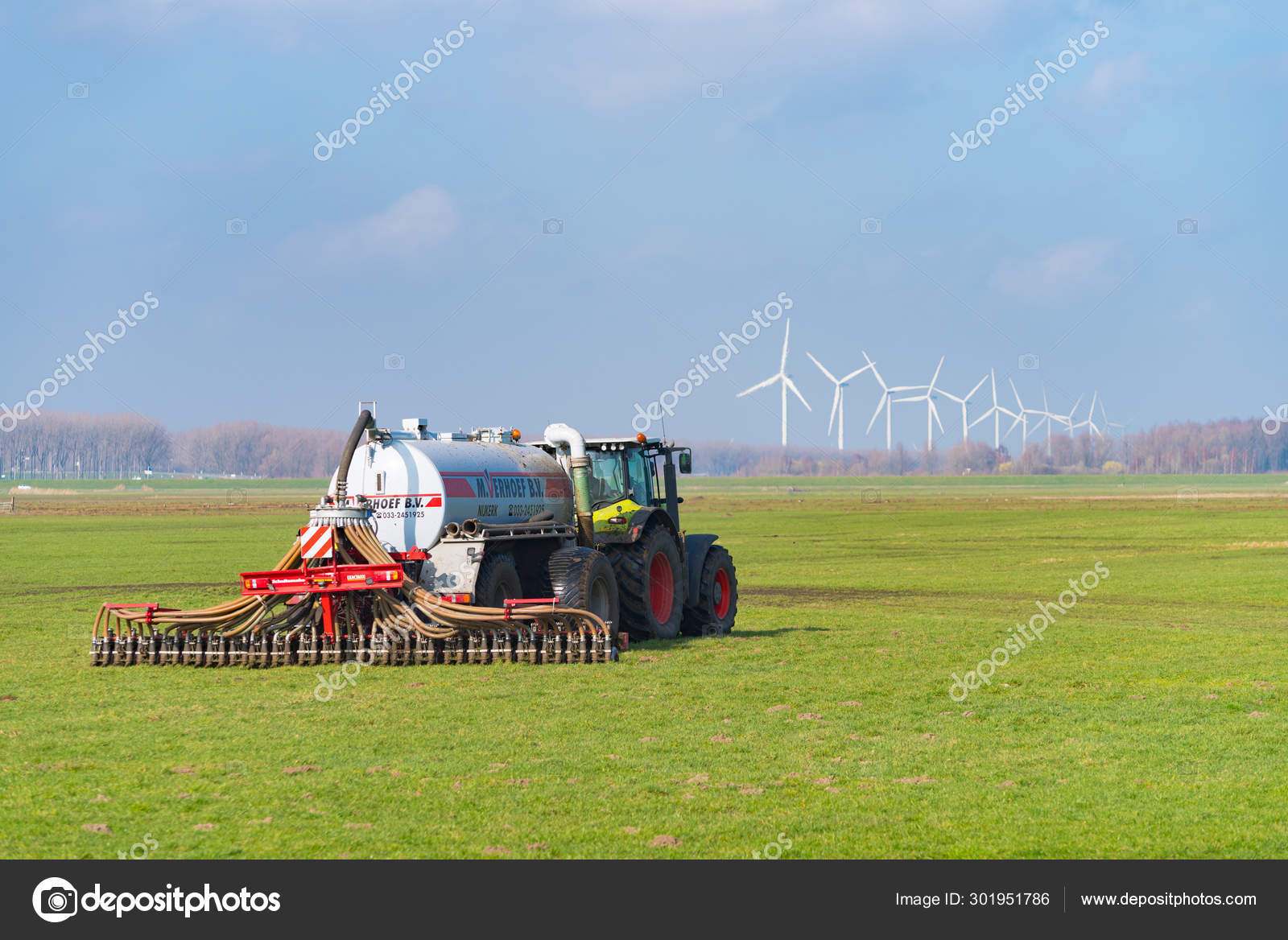Liquid manure injector – Stock Editorial Photo © hansenn #301951786
