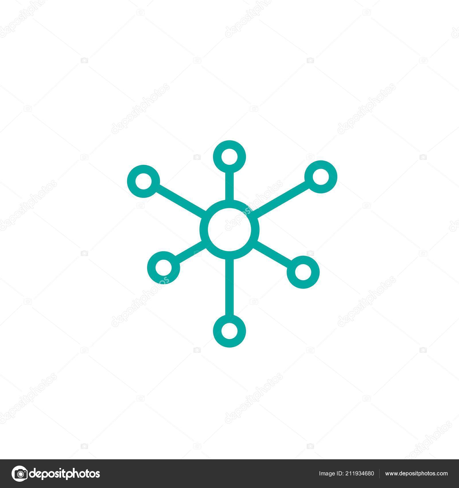 Network Hub Symbol