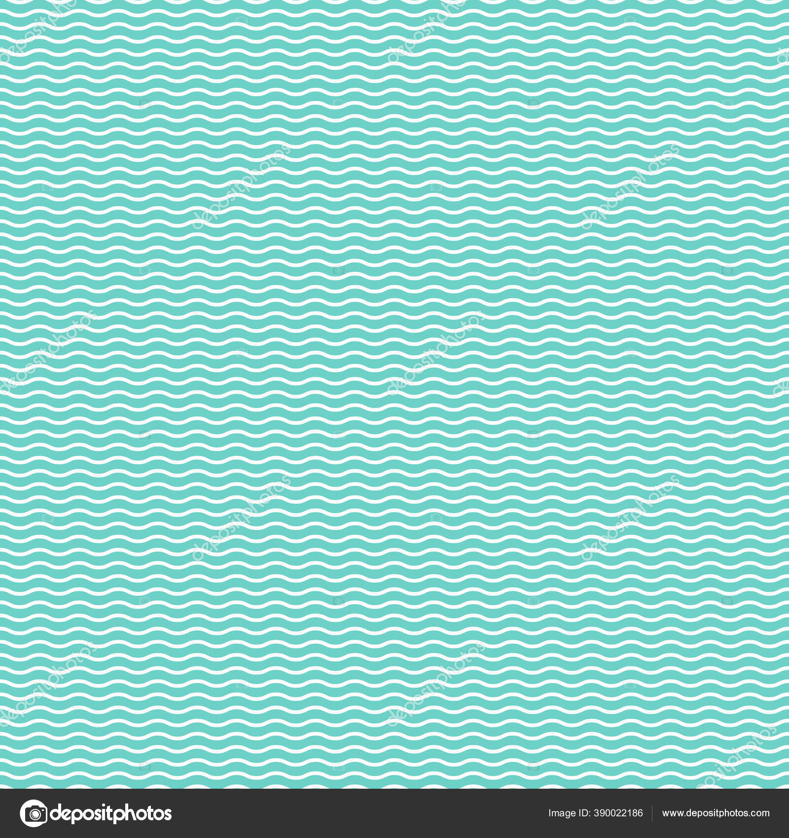Wavy Lines Seamless Texture White Rolling Lines Blue Background Vector ...