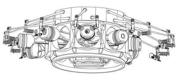 100,000 Engine cross section Vector Images | Depositphotos