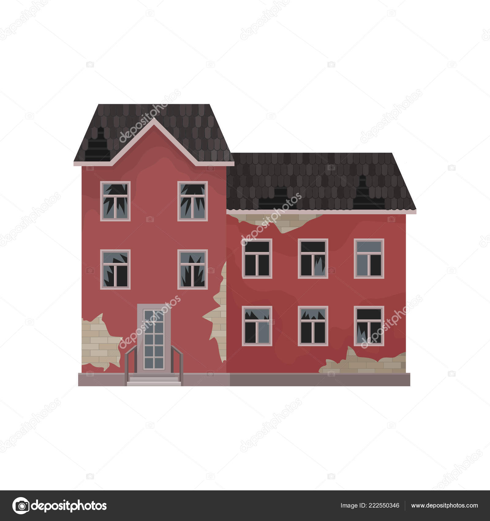 Techo Roto Dibujo - Idea Sala De Estar