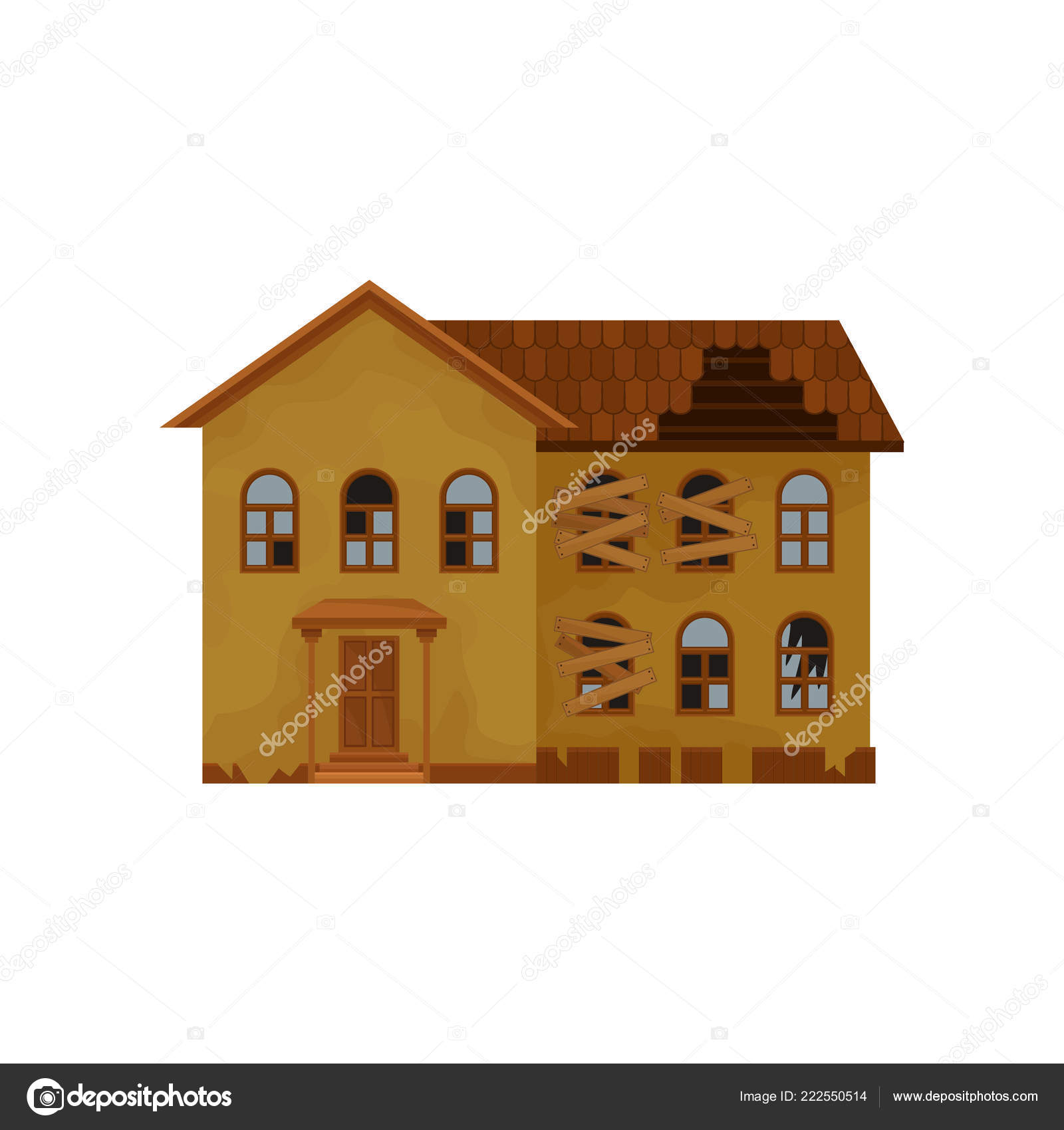 Techo Roto Dibujo - Idea Sala De Estar