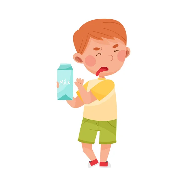 Happy cute little girl drink milk with mom Stock Vector Image by ...