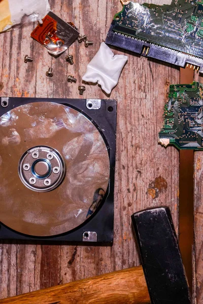 Hard drive destruction Stock Photos, Royalty Free Hard drive ...