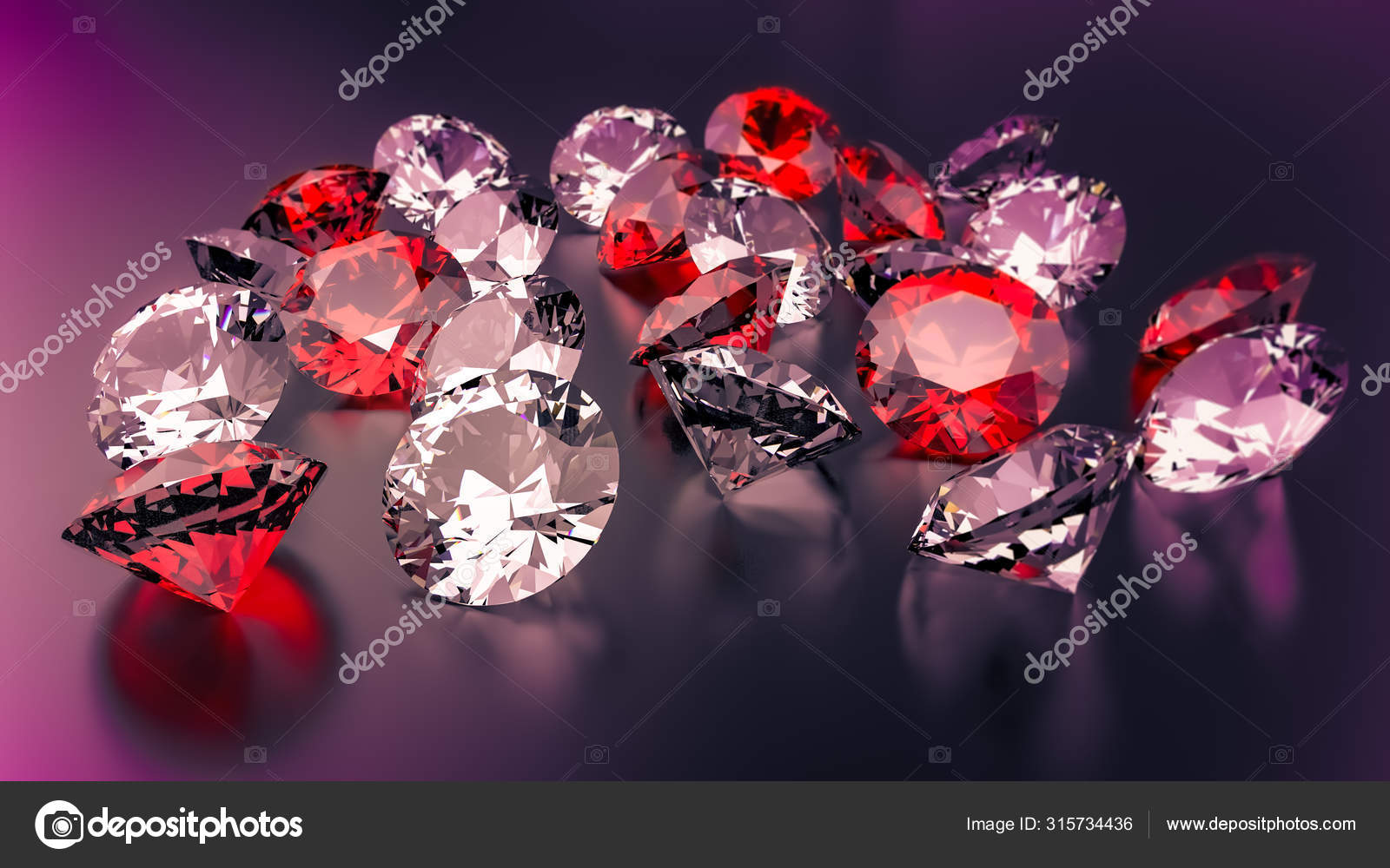 Ruby Gemstones Wallpaper