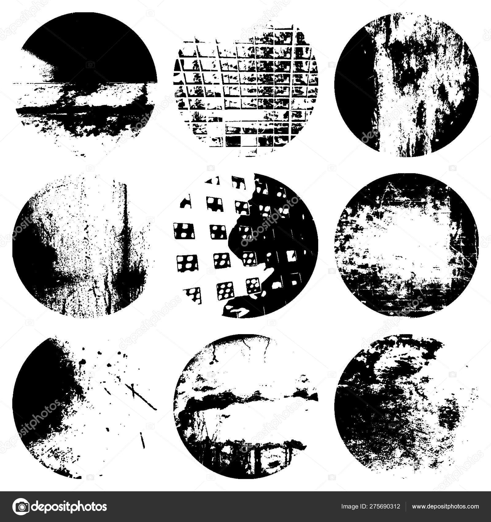 Circular Textures Set Stock Vector Image by ©benjaminlion #275690312