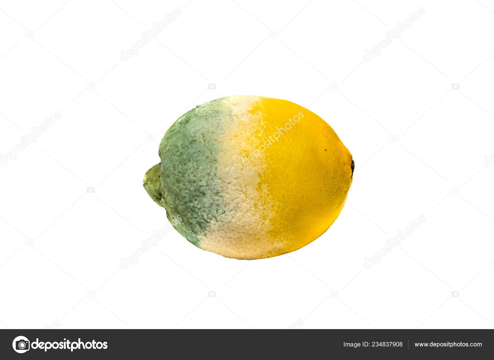 Rotten Lemon Isolated White Background Stock Photo by ©alex862.yandex ...
