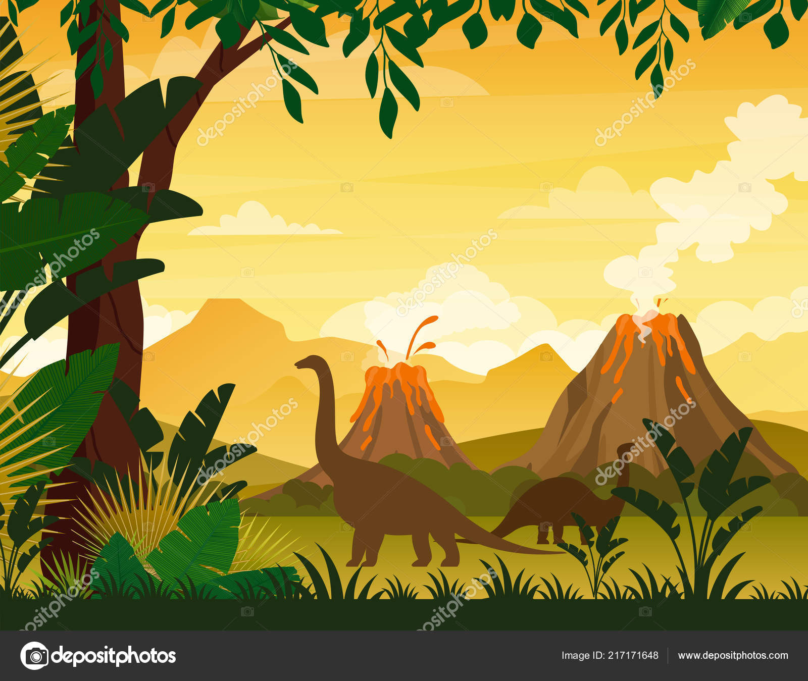 Prehistoric Tropical Plants