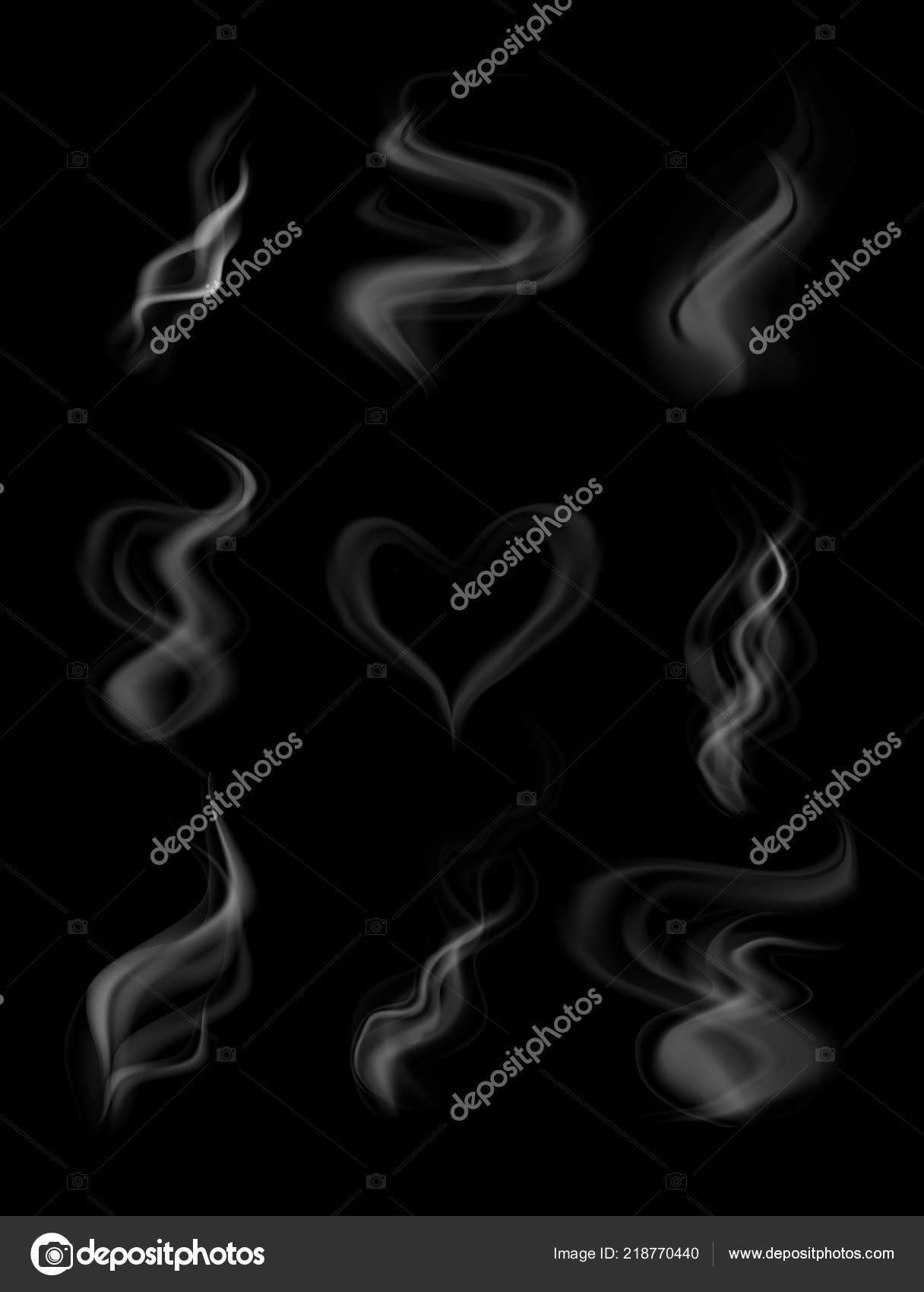 Vector Smoke Shape