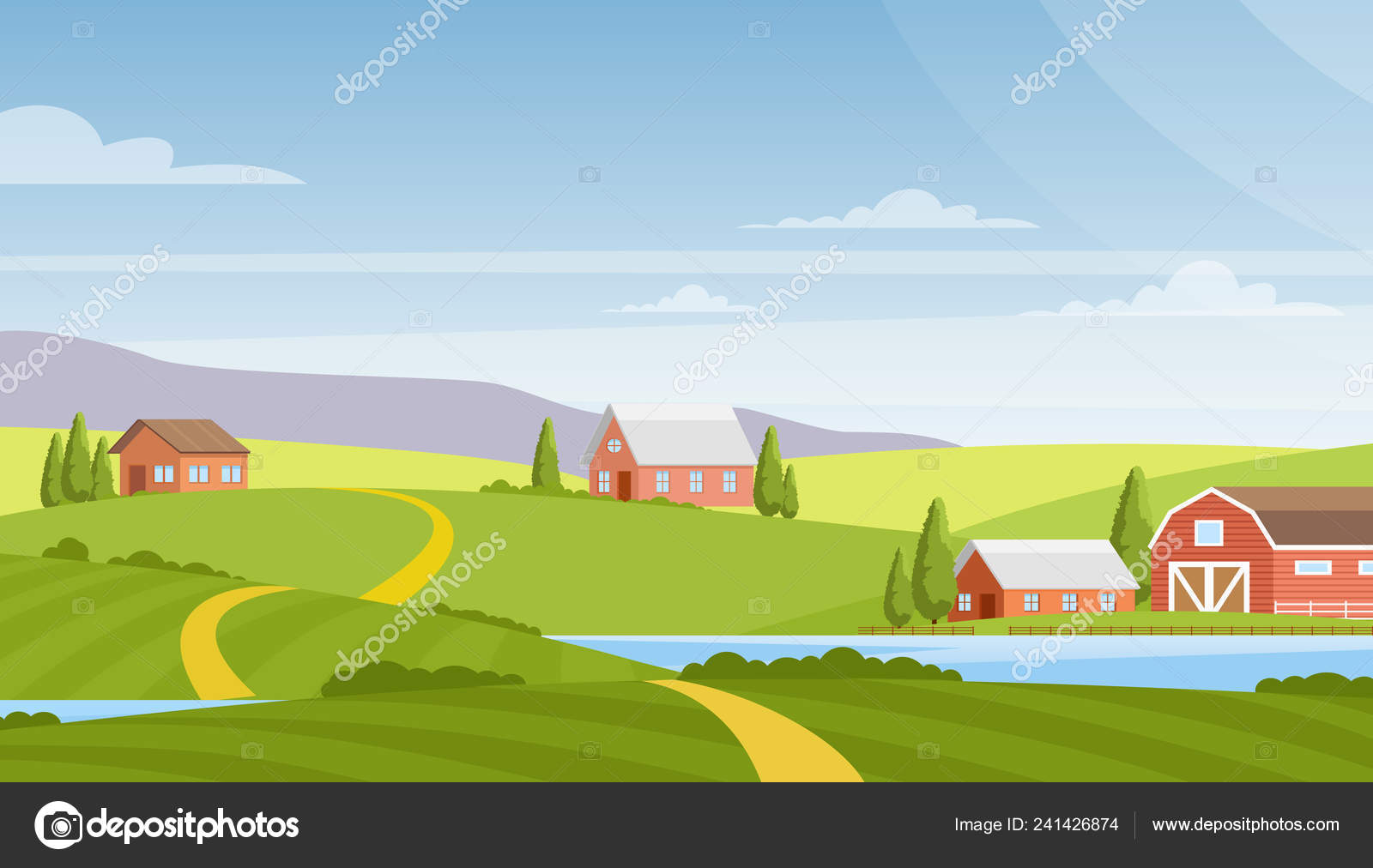 Hermosos Fondos De Pantalla De Paisajes Rurales