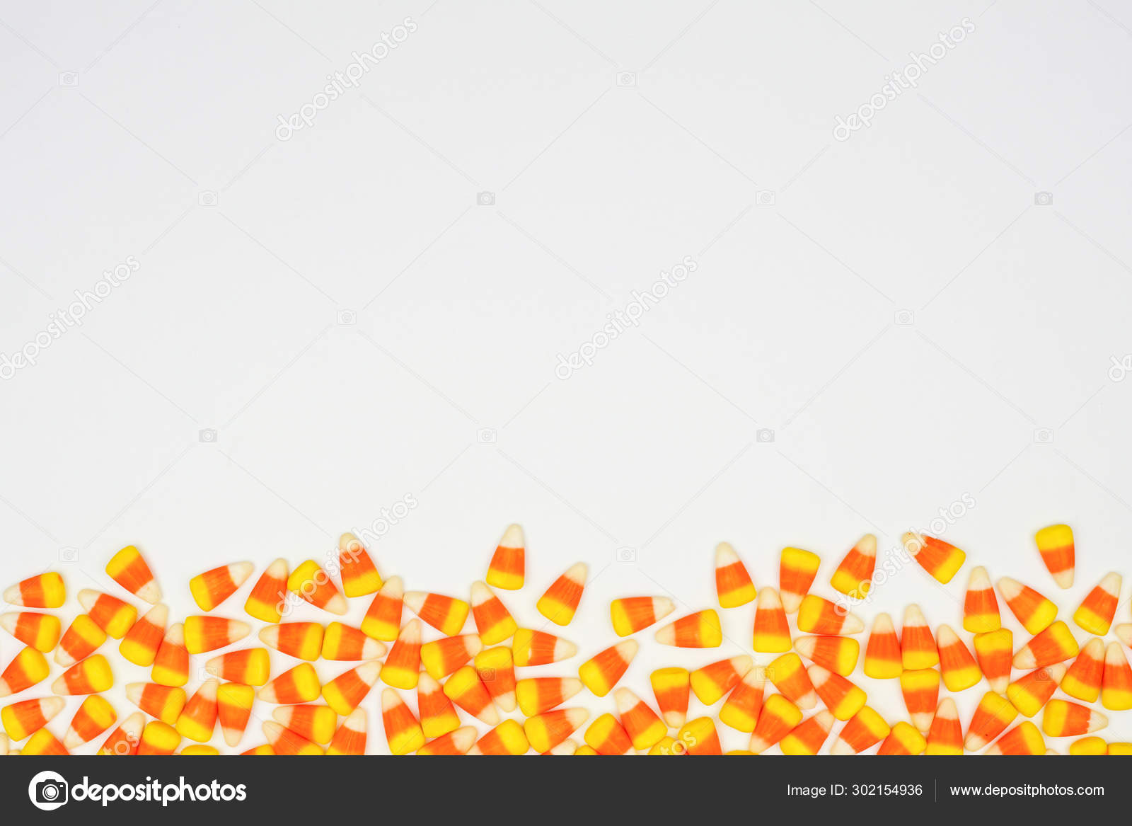 Candy Corn Border Clip Art Halloween Borders Candy Corn | TPT