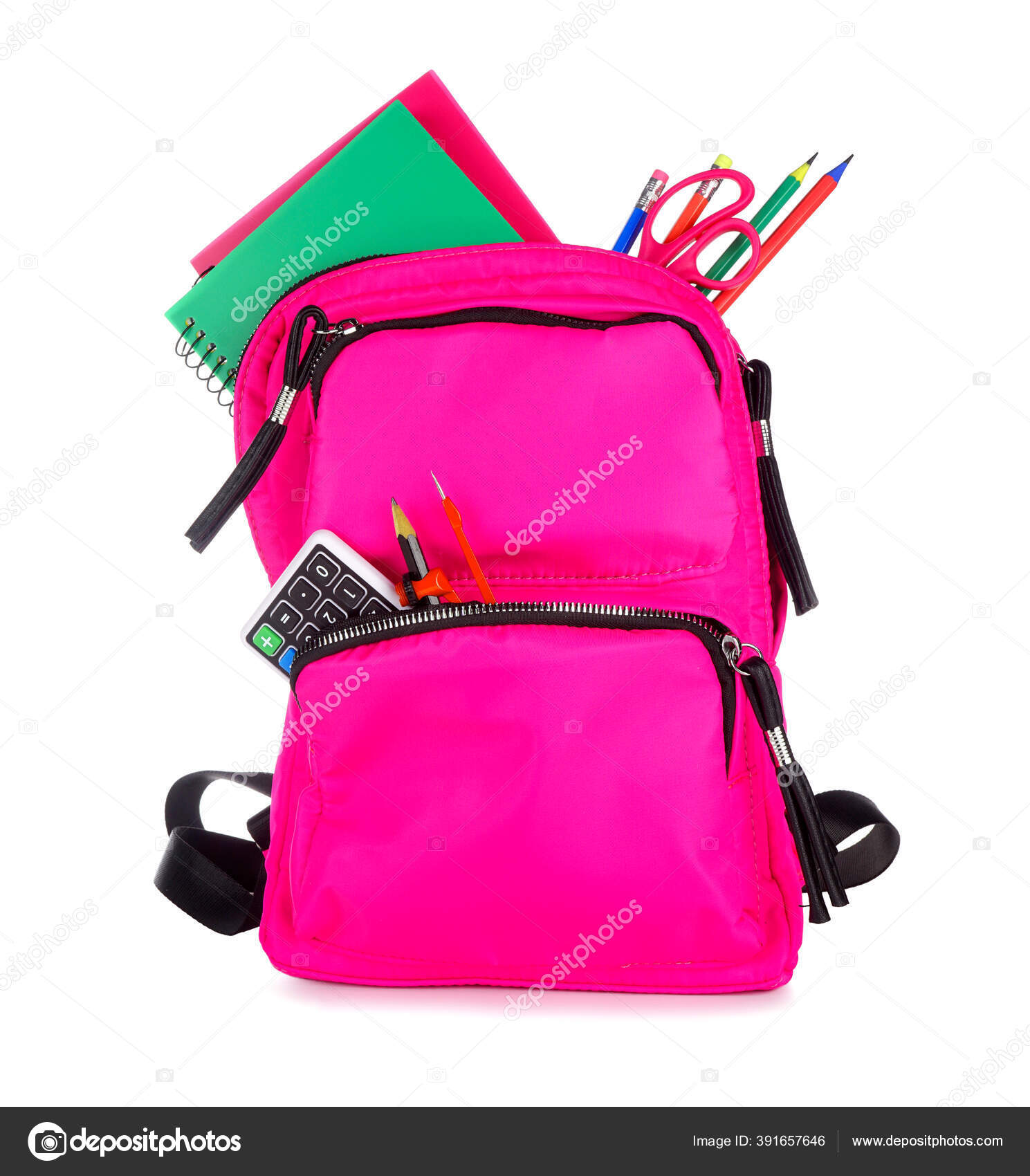 überfüllter Rucksack